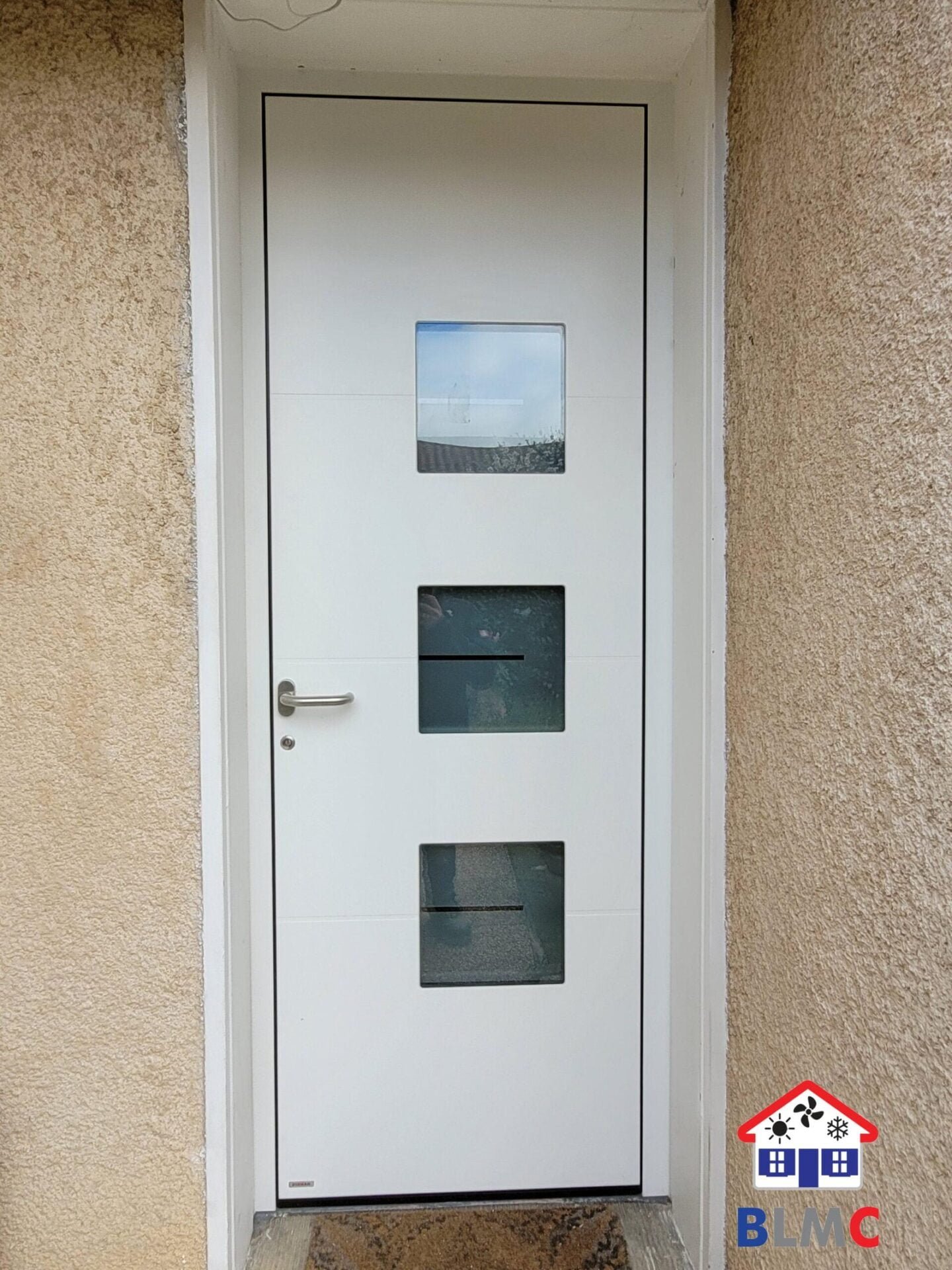 Porte d'entrée sur mesure Échalas - BLMC